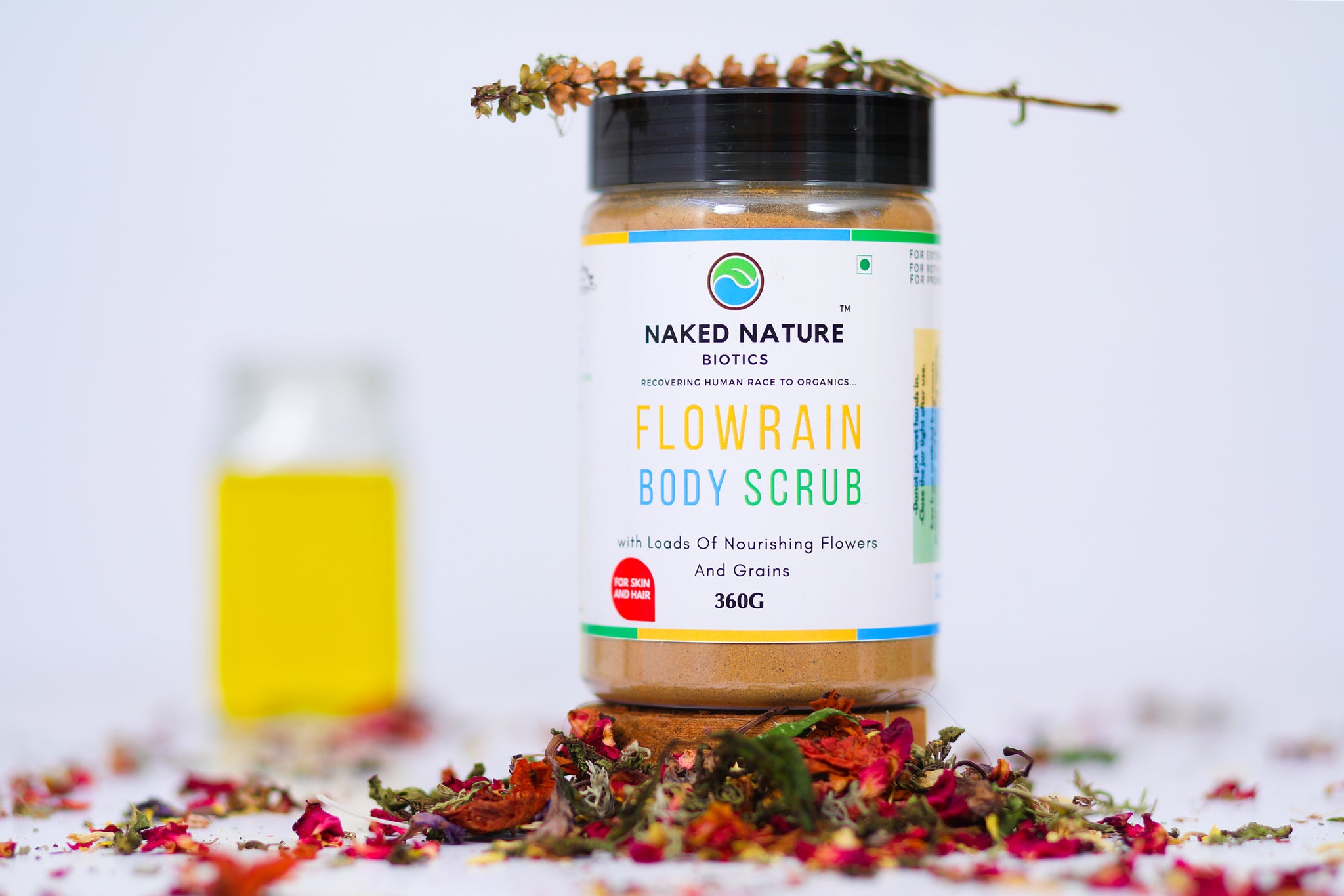 FLOWRAIN BATH SCRUB "YOUR SKINS FIRST LOVE"