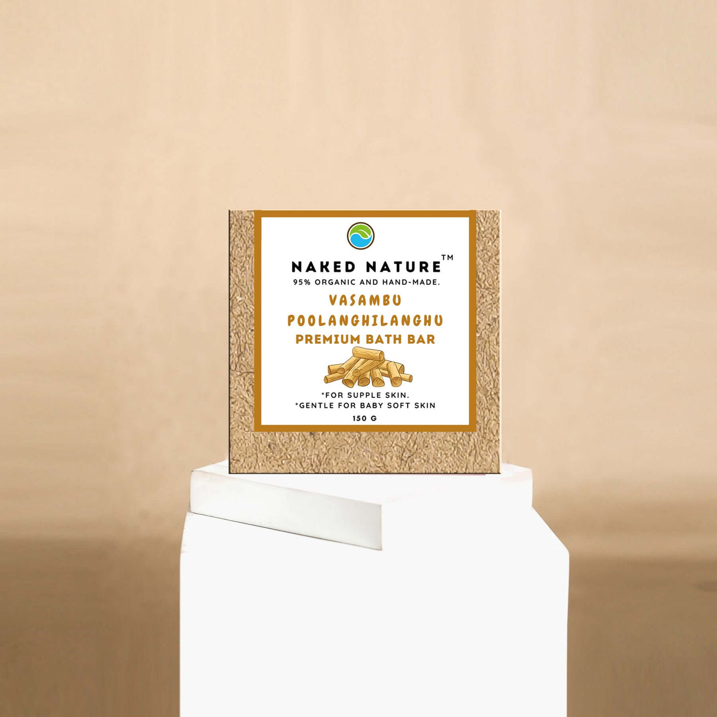 Naked Nature Vasambu Poolanghilanghu Bath Bar Baby Soap - For Baby Soft ...